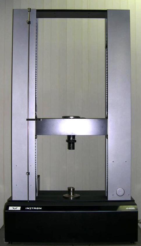 11250 lbf. (50kn) Instron #4468, bench top precision two unispace ...