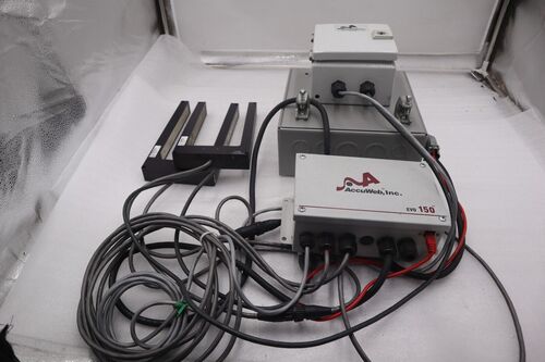 AccuWeb Inc EVO 150 COMPLETE WEB GUIDE SYSTEM WITH RED LION SCREEN ...