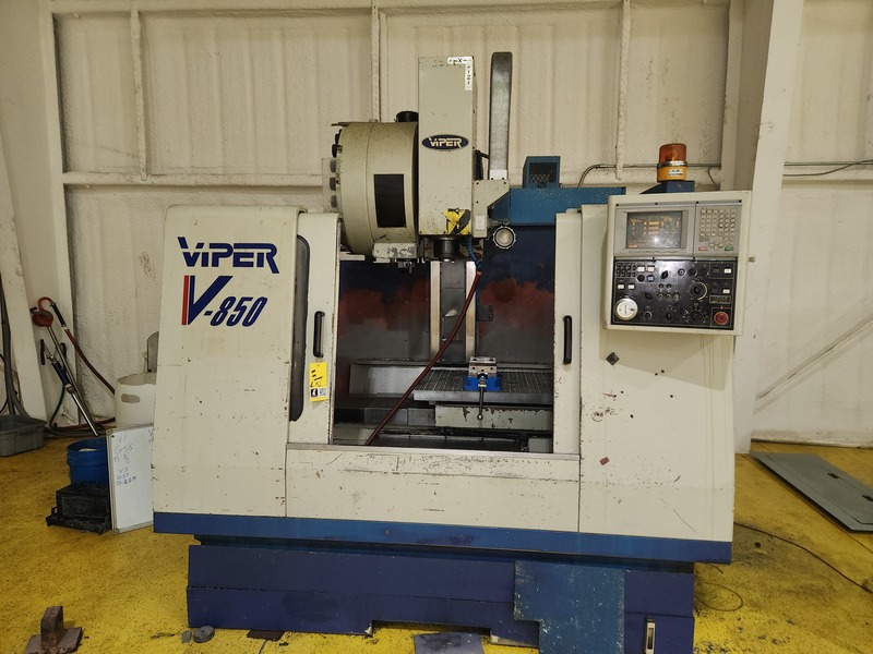 Mighty Viper #VMC-850 AP, CNC vertical machining center, 34" X, 20" Y ...
