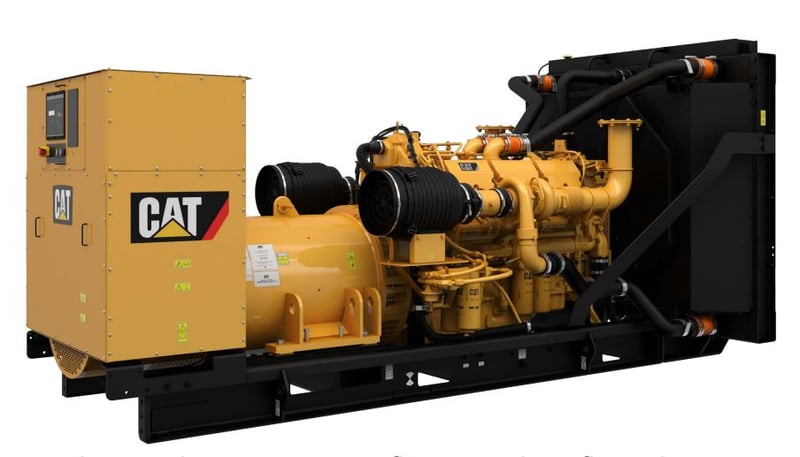 1000 KW Caterpillar #C32, diesel generator set, 480 Volts, 1800 RPM ...
