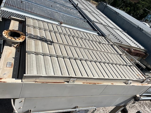 12835 sq.ft., 425 psi, Smithco, forced draft air fin cooler, 611 ...
