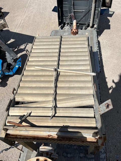 4766 sq.ft., 1100 psi, Smithco, forced draft air fin cooler, 227 ...