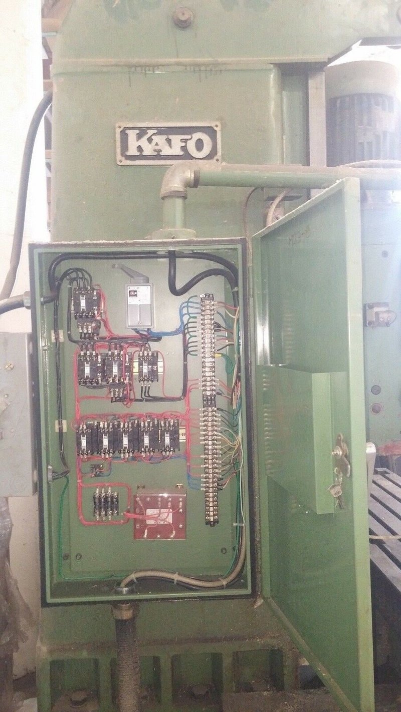 Kafo, Bed-Type Vertical Milling Machine, 18" depth x 75" width Table ...
