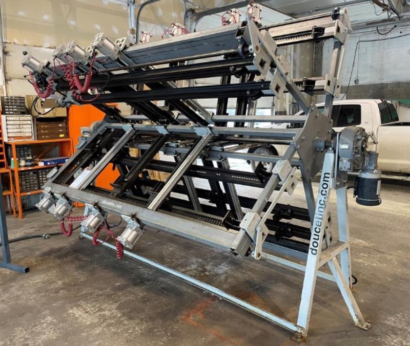 Doucet #RDM2, master rotary door clamp, 5 station, 2013 For Sale ...