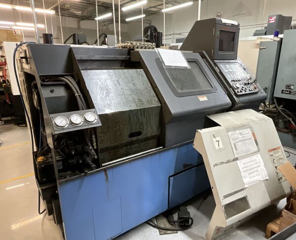 Mazak #QT-20, CNC lathe, Mazatrol T-Plus Control, 17.3" swing, 17.5 ...