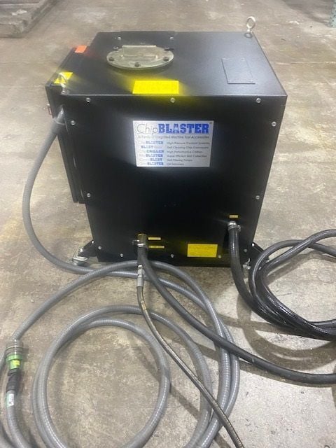 ChipBlaster #D30-35, 500 psi high pressure coolant system, 2017 For ...