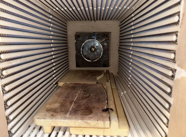 12" width x 12" H x 24" D Grieve #BF-122412-HT, over/under furnace, BT ...