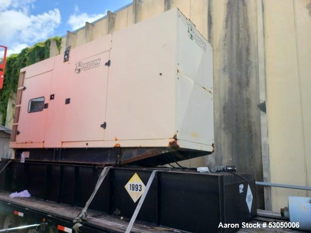 350 KW Triton, diesel generator, weatherproof enclosure, trailer ...
