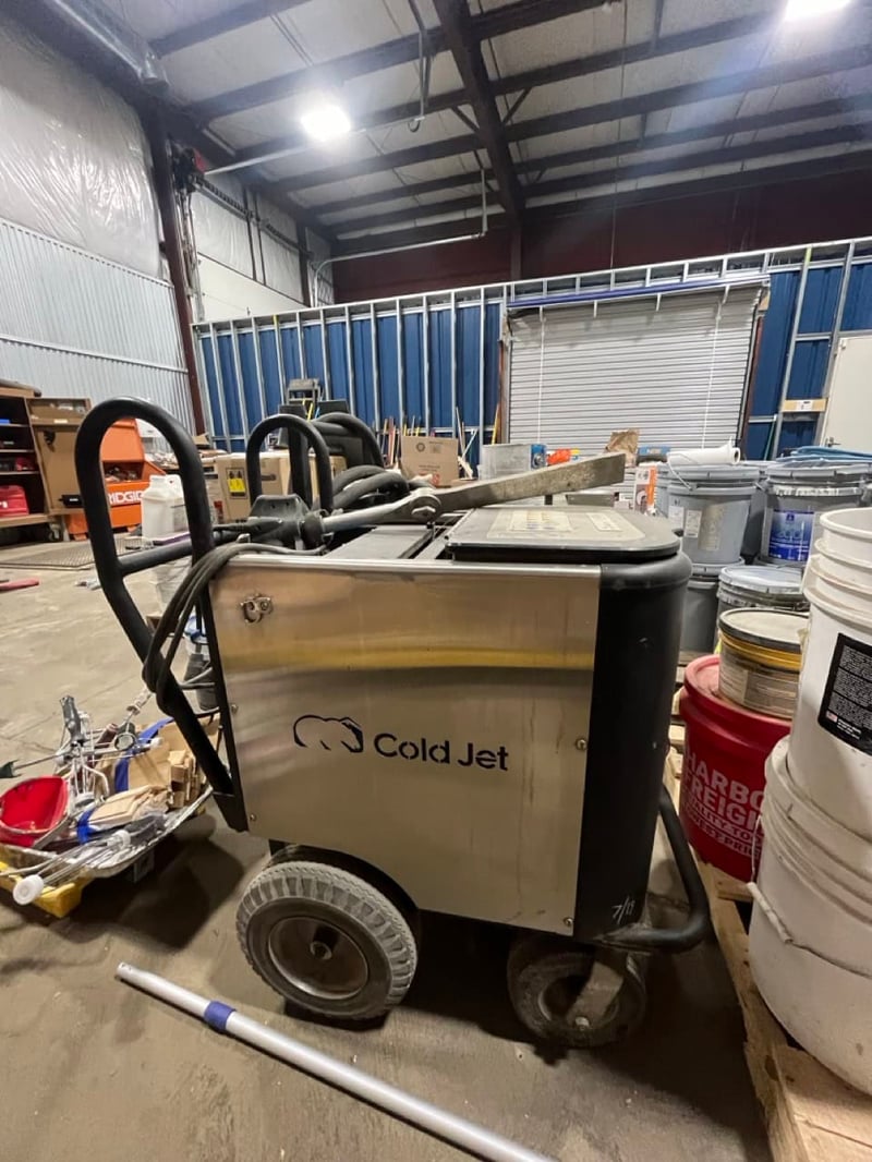 Cold Jet #Aero-40FP, Full Pressure Dry Ice Cleaning System, 2019 For ...