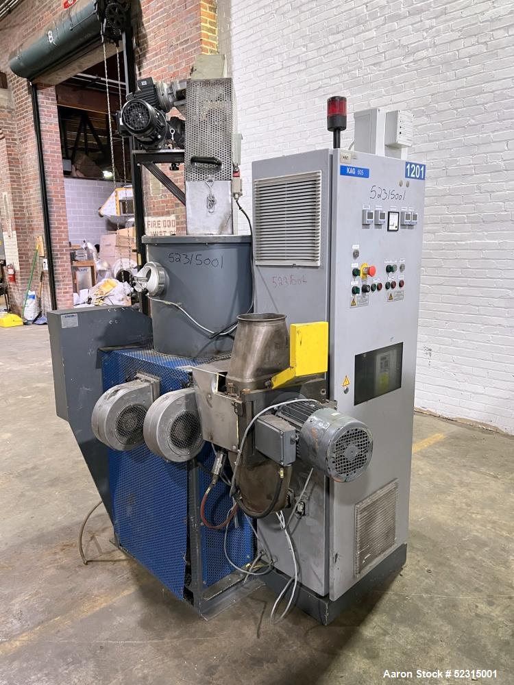 Egde Trim Plastic Fully Automatic Recycling System, Erema #KAG-605, 66 ...
