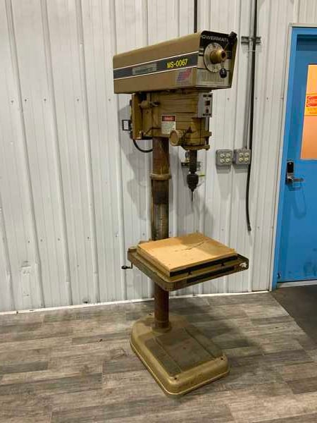 10" Powermatic #1200, single spindle drill, 10" throat, 6" spindle ...