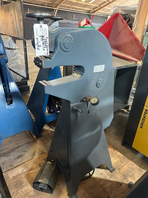 Marchant #12A, Sheet Metal Shrinking Stretching Machine, 4" throat ...