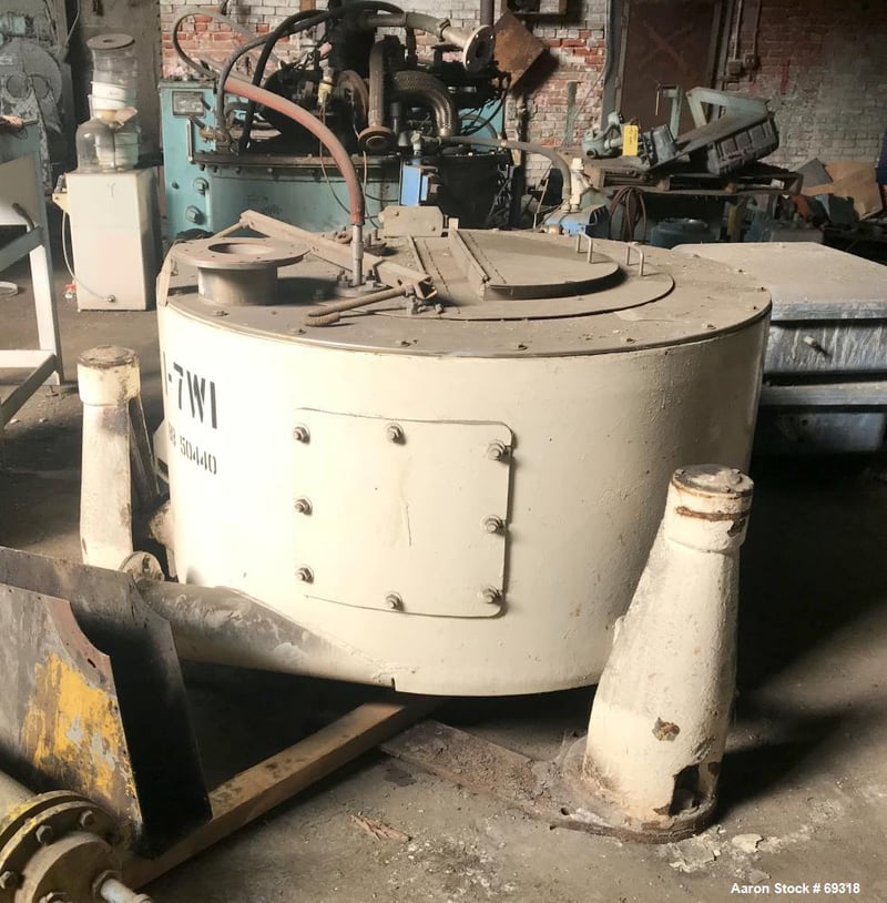 48" x 20" ATM De Laval #48x20, Perforated Basket Centrifuge, Stainless ...
