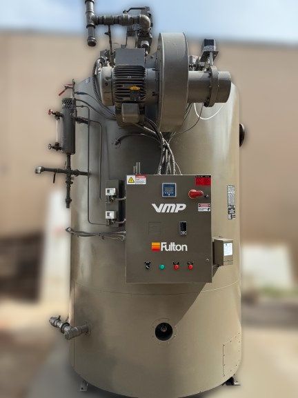 150 HP Fulton Boiler #VMP-150, Natural Gas, 150 PSI Steam Boiler 2018 ...