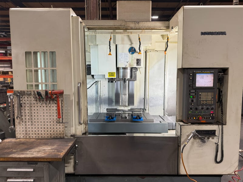 Kitamura #MyCenter-4XiF, 4-Axis CNC vertical machining center, Fanuc 16iMB, 40" X, 20.1" Y, 20.1 ...