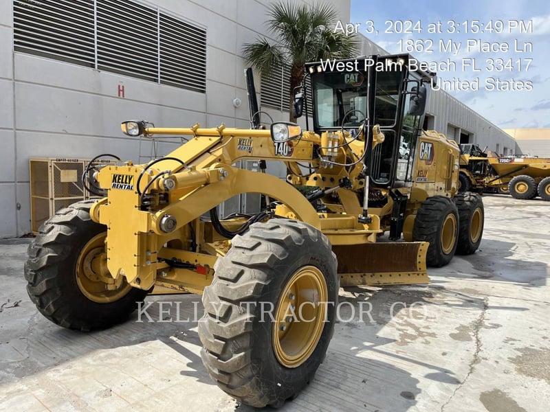 Caterpillar 140 GC, Motor Grader, 4174 hours, S/N: W9400310, 2021 for ...