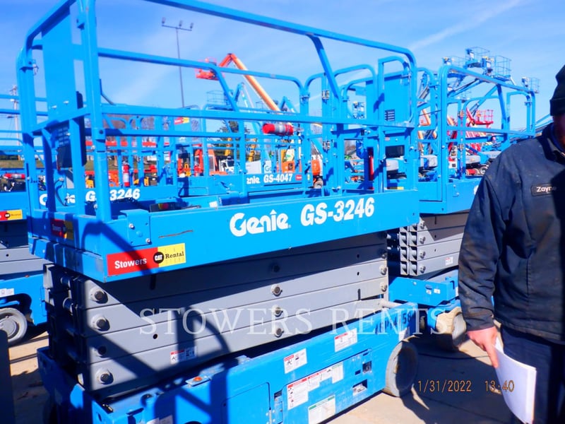 Genie Industries 3246E, Lift Scissor, 178 hours, S/N: GS46P-147584 ...