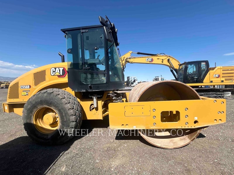 Caterpillar CS56B, Vibratory Single Drum Smooth, 1188 hours, S/N ...