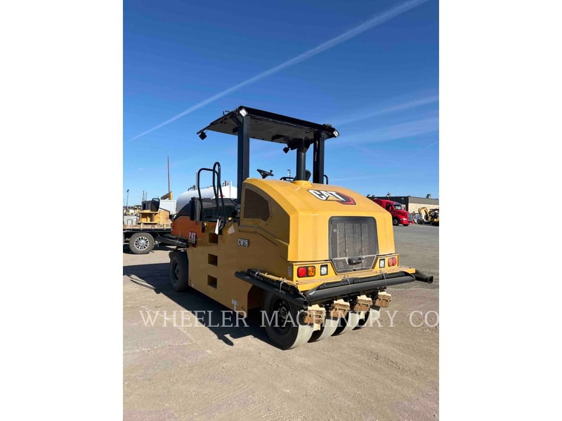 Caterpillar CW16, Pneumatic Tired Compactor, 156 hours, S/N: TL500900 ...