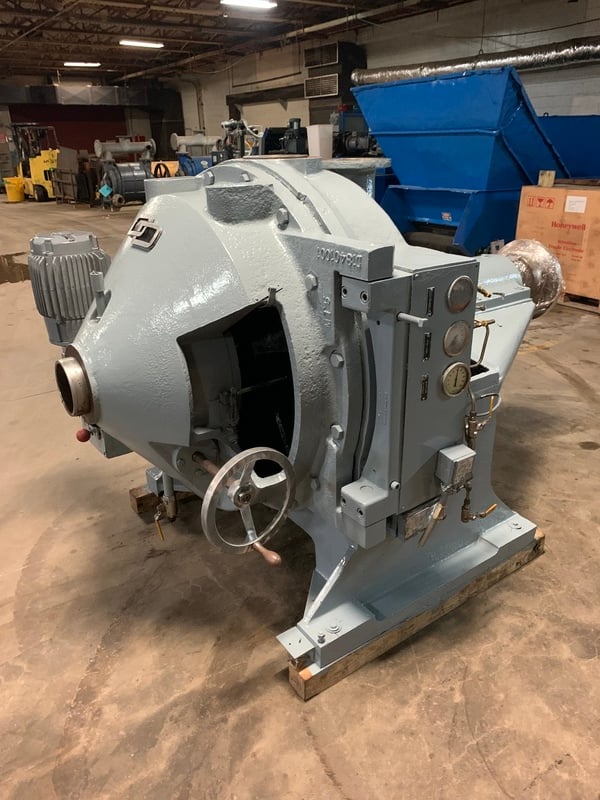 34"/38" Beloit #DD4000, double disc refiner For Sale | Surplus Record