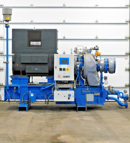 136 psi, FS Elliott #Polaris-P500, air compressor with dryer & filter ...