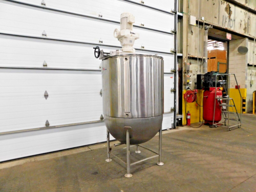 250 gallon Escan #KSLD-250, double jacketed Stainless Steel kettle with ...