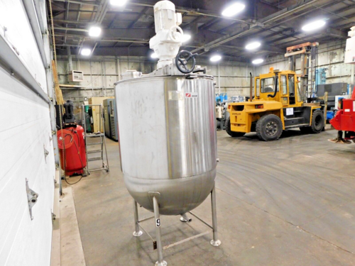 250 gallon Escan #KSLD-250, double jacketed Stainless Steel kettle with ...