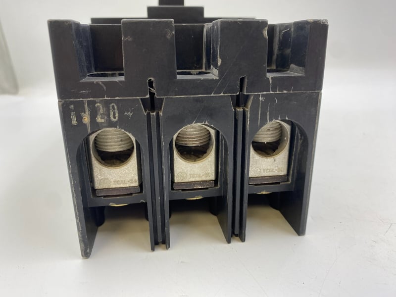 100 Amps, General Electric, TFL236100WL, Feed-Thru Circuit Breaker ...