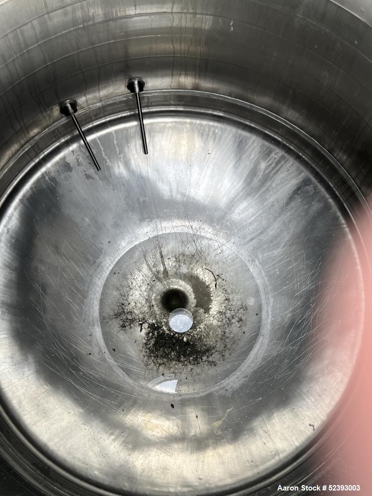 550 gallon Imperial Steel, Reactor, Stainless Steel, Vertical, 54 ...