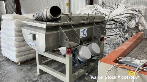 Vibra Maschinefabrik #WR-22/6-DV, Vibration Swirling Trough Conveyor ...