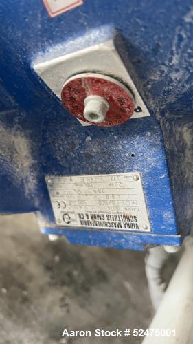 Vibra Maschinefabrik #WR-22/6-DV, Vibration Swirling Trough Conveyor ...