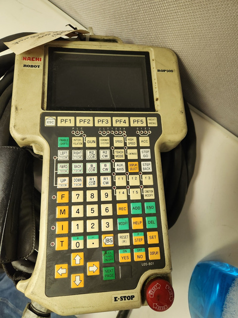 Nachi ROP501 Teach pendant, advanced control algorithms & programming ...