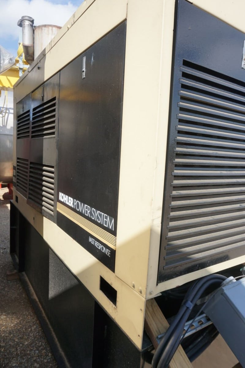 Kohler, diesel generator, enclosed, bottom tank, 150 KVA for Sale ...