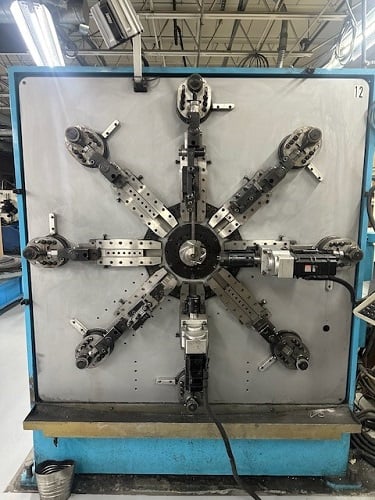 Herdon #CSX-40T, CNC wire former, 4mm capacity, rotary wire, rotary ...