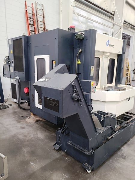 Makino #A55 Delta 40, CNC horizontal machining center, Fanuc/Makino Pro ...