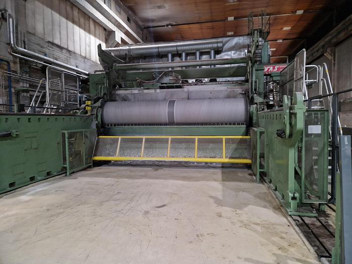 Voith, 220" paper machine with speed sizer, 170000 TPY, rebuilt For ...