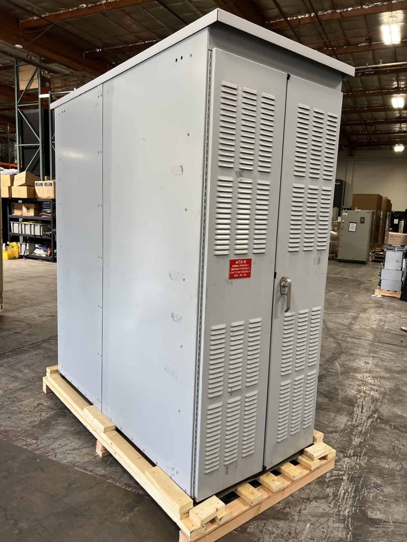 3000 Amp. ASCO 7000 Series, automatic transfer switch with ISO bypass ...