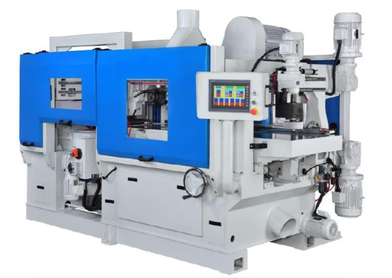 Cam-Wood #WP-16L-V5HX, 4-sided, 5-heads high-speed planer matcher w ...