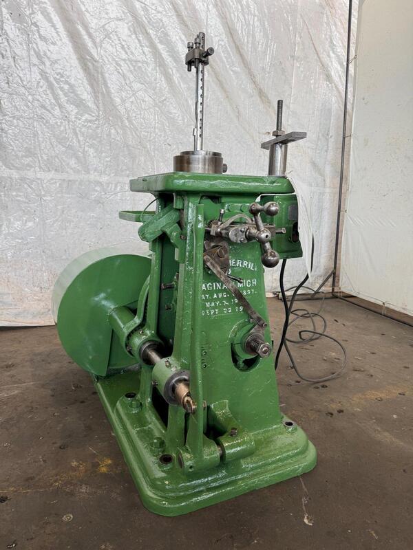 1-1/4" x 12" Mitts & Merrill #2, keyseater, 12" x 12", tooling, 5 HP ...