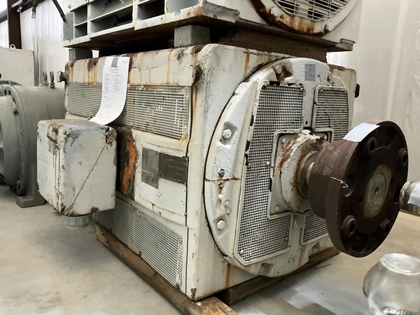 250 HP 500 RPM General Electric, Frame 8210S, ODP, 73 A, 2300 Volts for ...