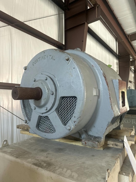 250 HP 1770 RPM Continental, Frame N586S, ODP, 300 A, 440 Volts For ...