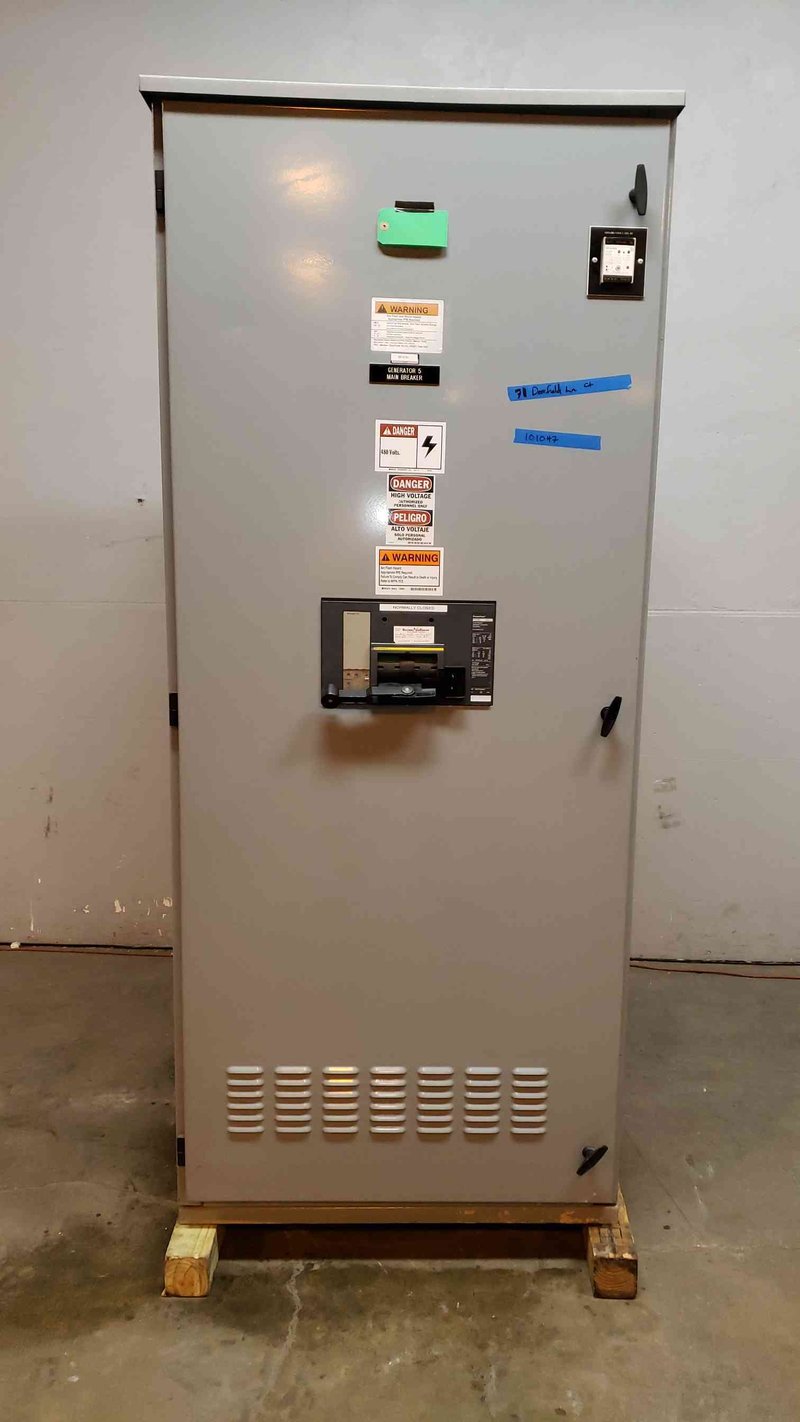 Square D #RJ2500 PowerPact main breaker RJF36250CU31A & ground fault ...