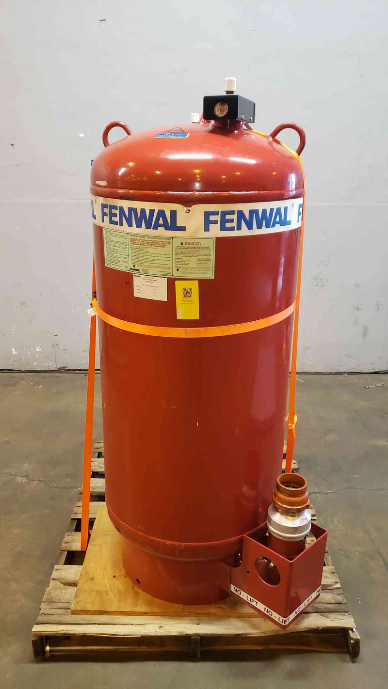 771 lbs. Fenwal, Fire Suppression System, FM-200 Agent, 32-130 F temp ...