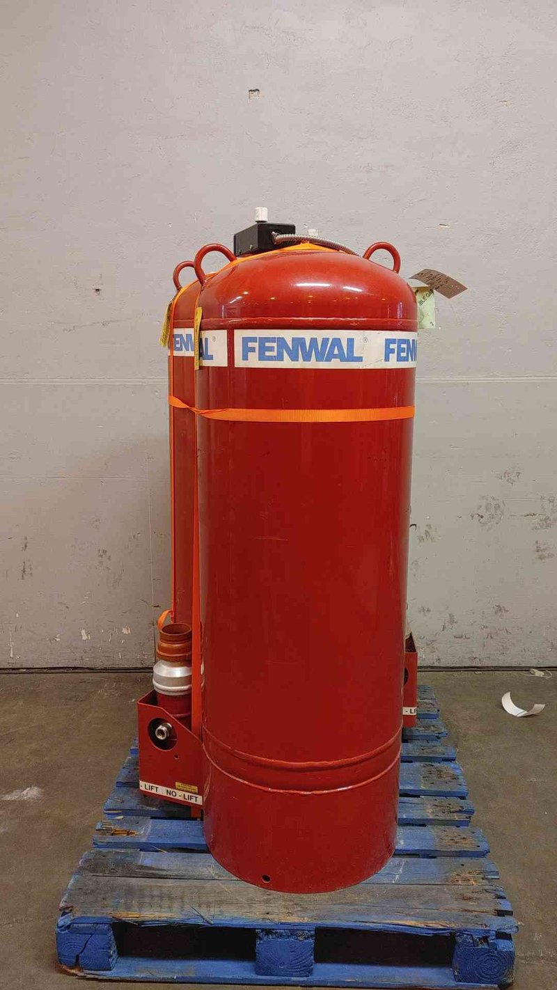 653 lbs. Fenwal, Fire Suppression System, FM-200 Agent, 360 psig @ 70 F ...