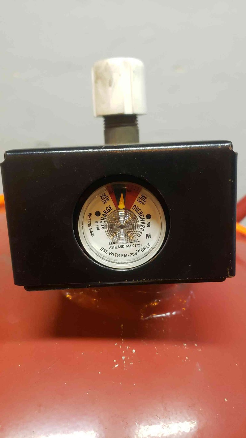 400 lbs. Fenwal, Fire Suppression System, FM-200 Agent for Sale ...