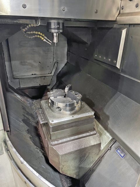 GF Mikron #HSM-400, CNC vertical machining center, 30 automatic tool ...