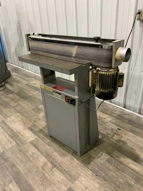 6" x 89" Big Boy #80, horizontal/vertical sander, 9.8" x 27" table, 1.5 ...