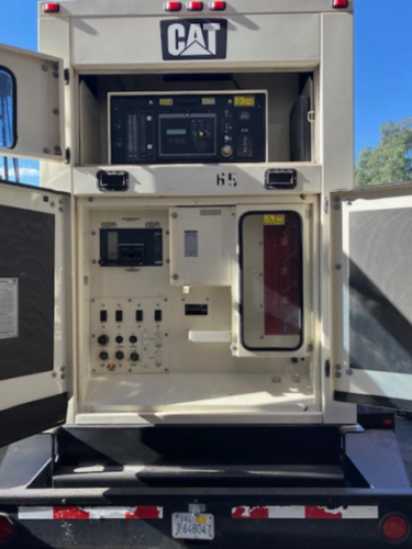 350 KW Caterpillar #XQ350, standby diesel power module, sound ...