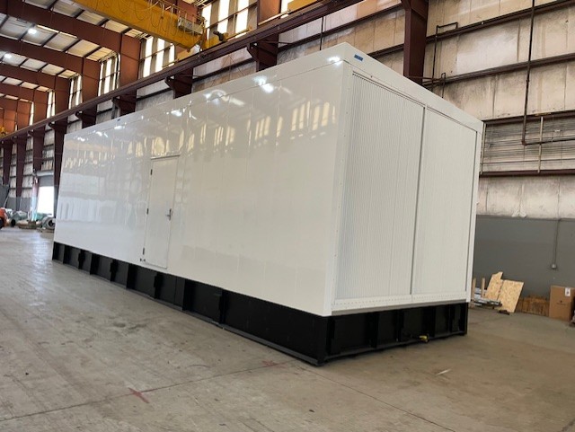 2500 KW Caterpillar #3516C, diesel generator set, 277/480 Volts, 3-phase, 3634 HP @ 1800 RPM ...