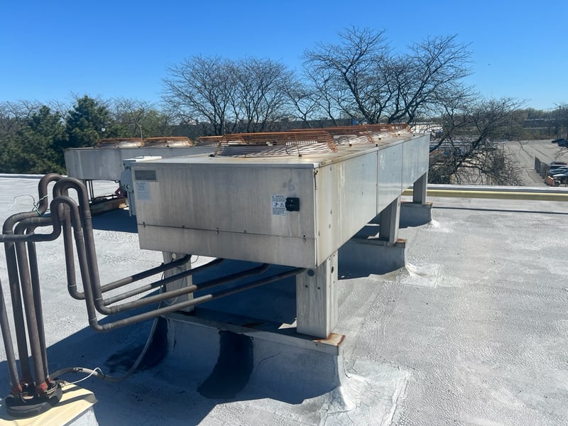 Liebert #DCDF415-A, 4-Fan Condenser, 172" L x 52" width x 44" H, 320/ ...